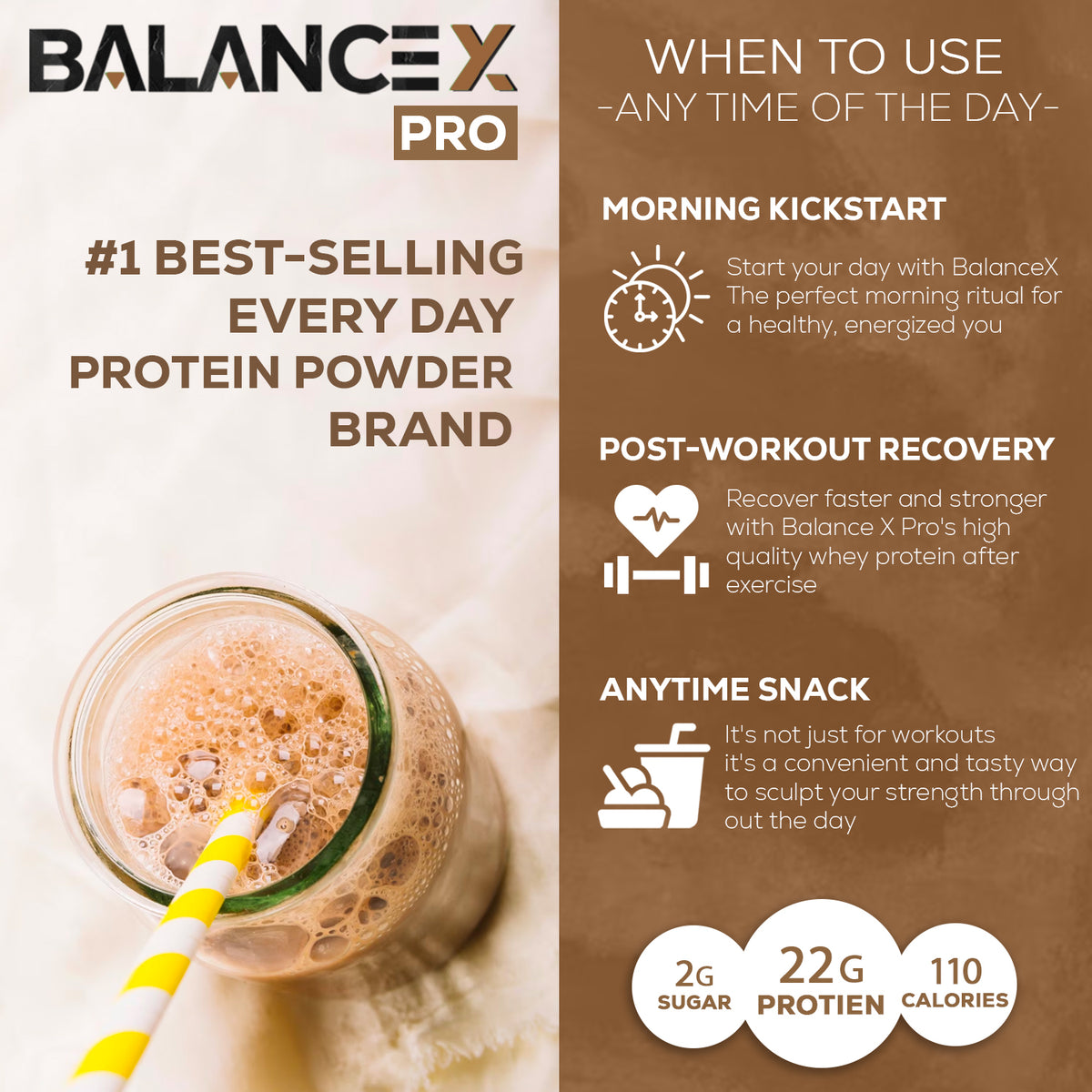 Natural Lean Whey Protein: Sculpt Your Strength (Chocolate) 2LBS - Bal ...